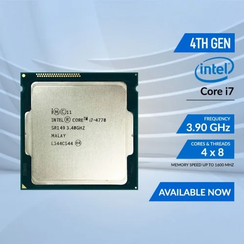 Intel Core i7-4770 4th Gen Processor Price 2024 in Bangladesh- SELL TECH