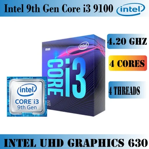 Intel Core i3 9100 9th Gen Processor Price in Bangladesh- SELL TECH